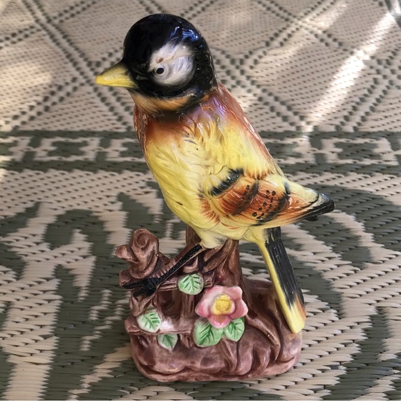 Vintage | Accents | Vintage Yellow Bird On Branch Made In Japan Ceramic ...